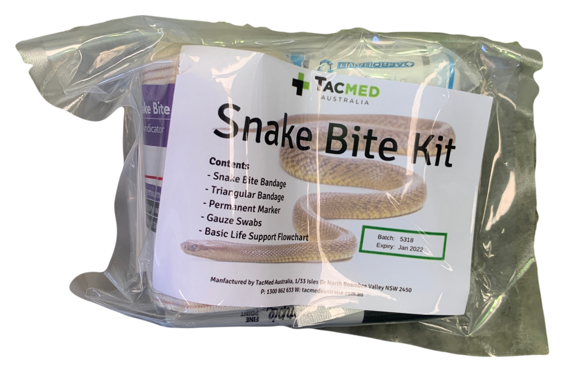 Snake Bite Kits - Comprehensive Snake Bite First Aid Kits – TacMed ...